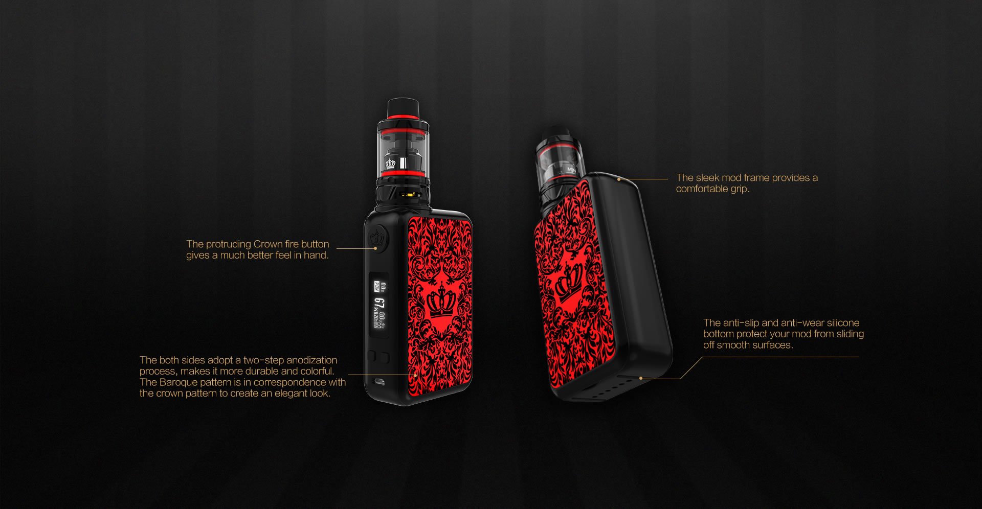 UWELL Crown IV Vape Kit + FREE E-liquid | Juice Shop® UK